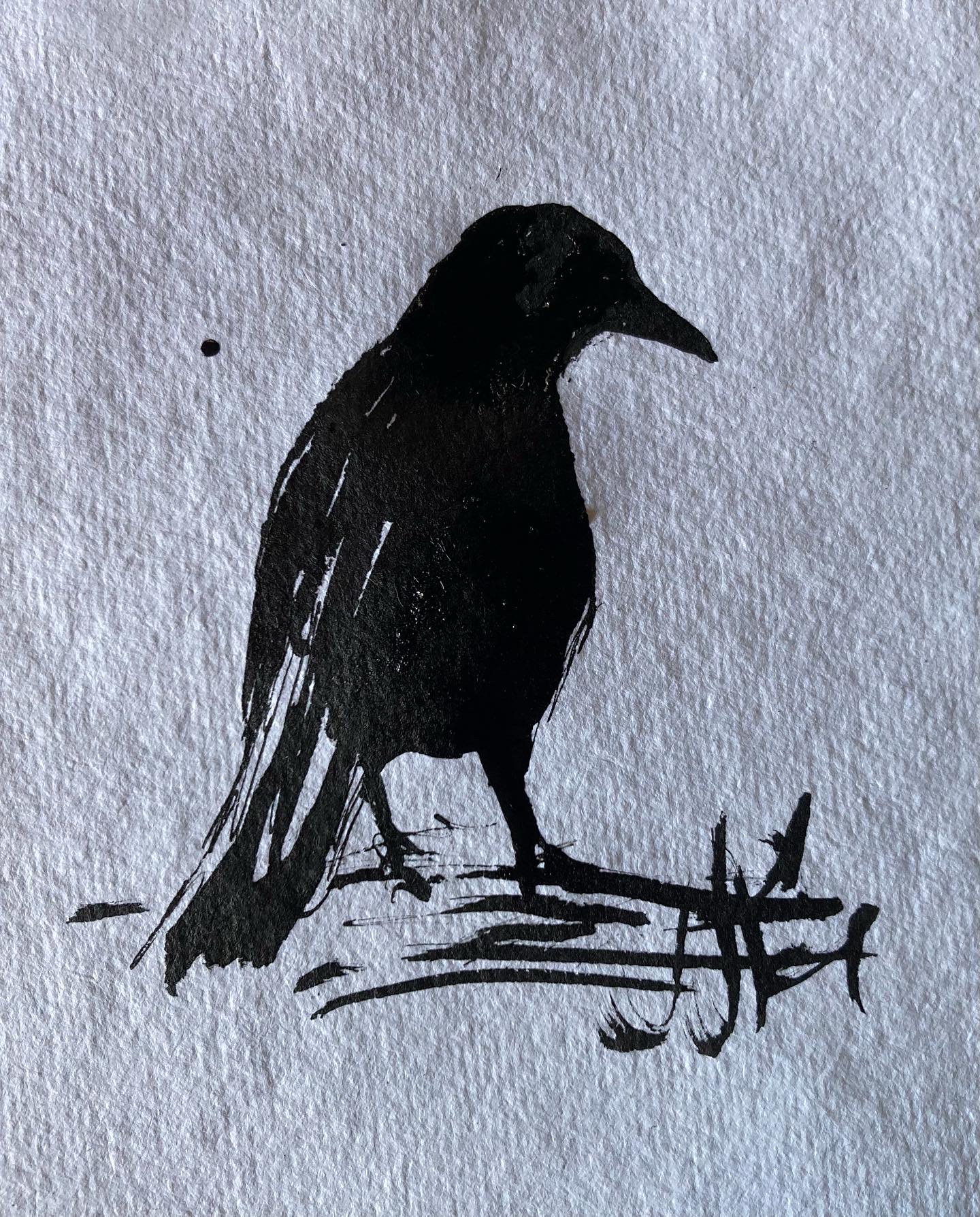 Standing Crow – RonnieHackston.com